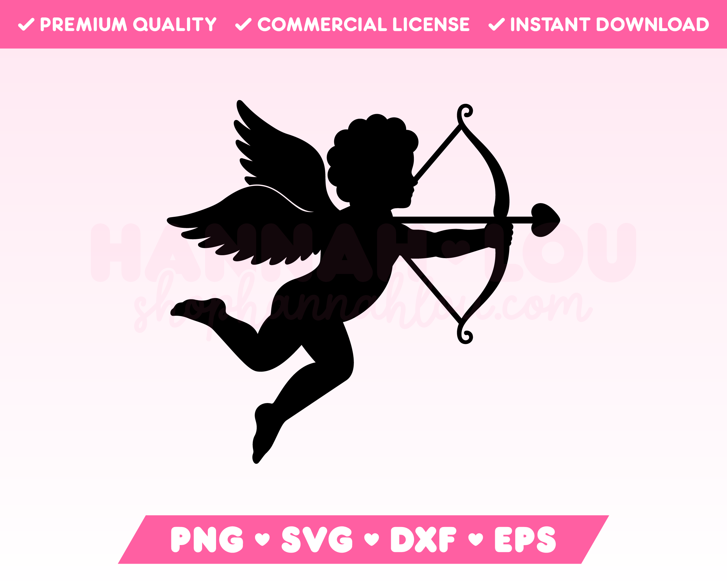 Cupid SVG | Valentine's Day SVG Files for Cricut | Sublimation – Hannah Lou